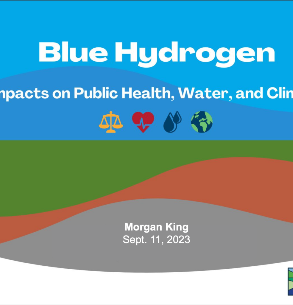 Hydrogen, Pore Space, and Carbon Capture - Center for Coalfield Justice